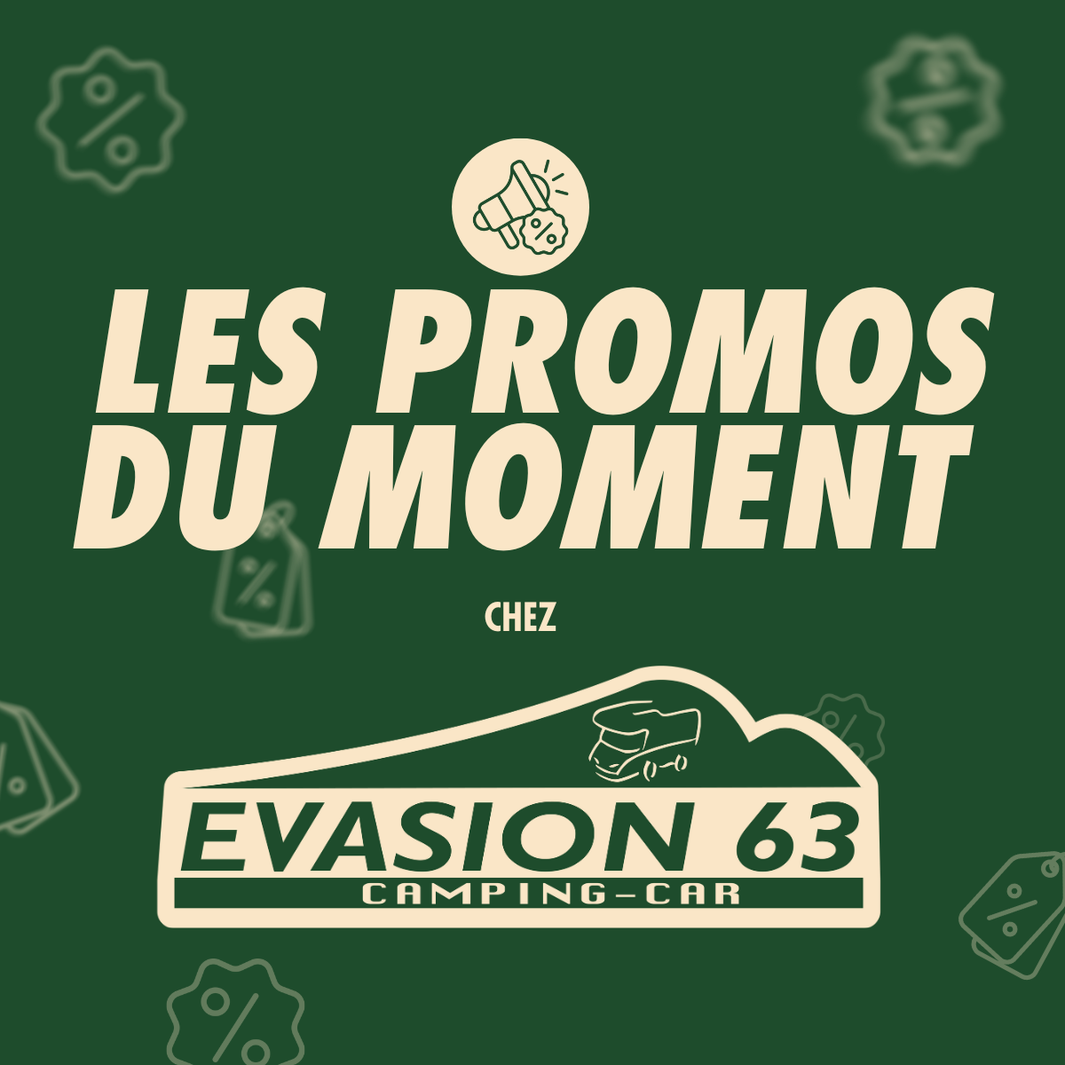 Déstockage massif à Evasion 63 ! - DG8 Camping car